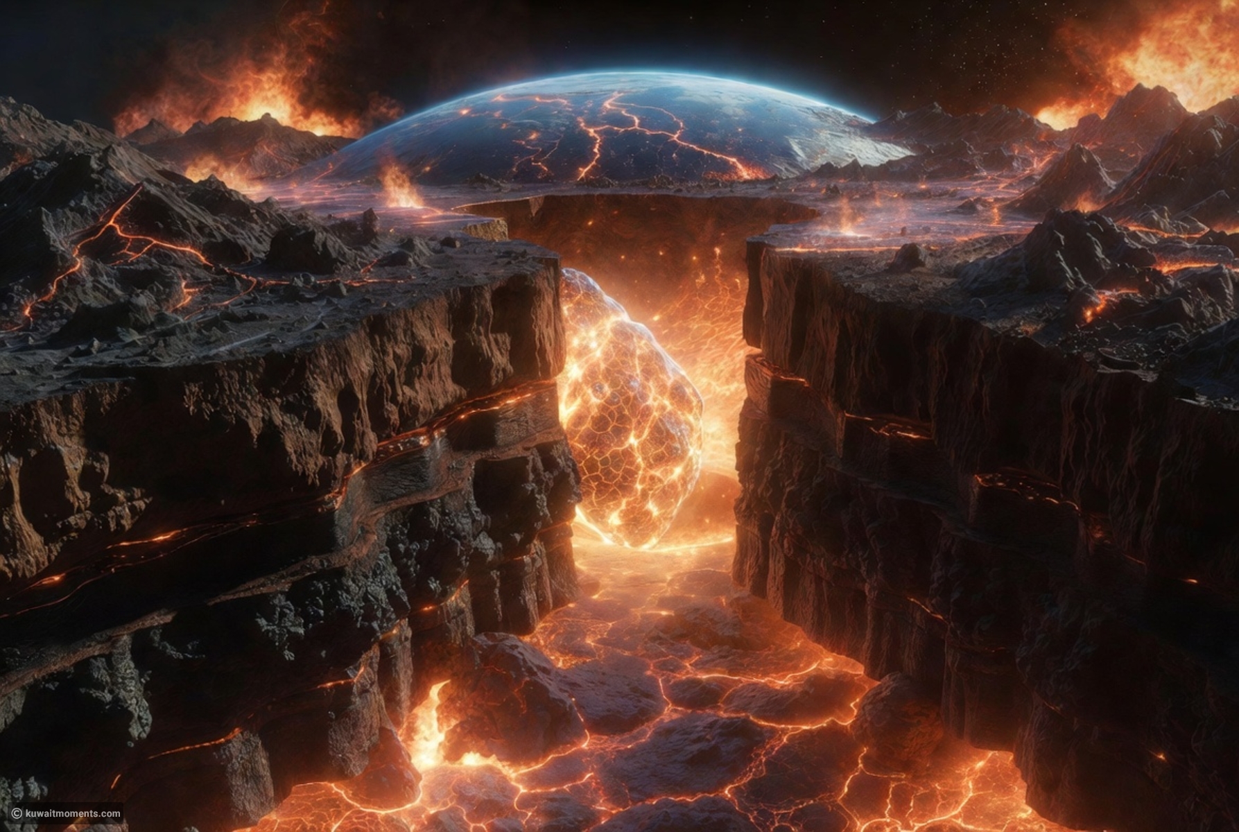 Scientists study mysterious deep-Earth material linked to an ancient planet