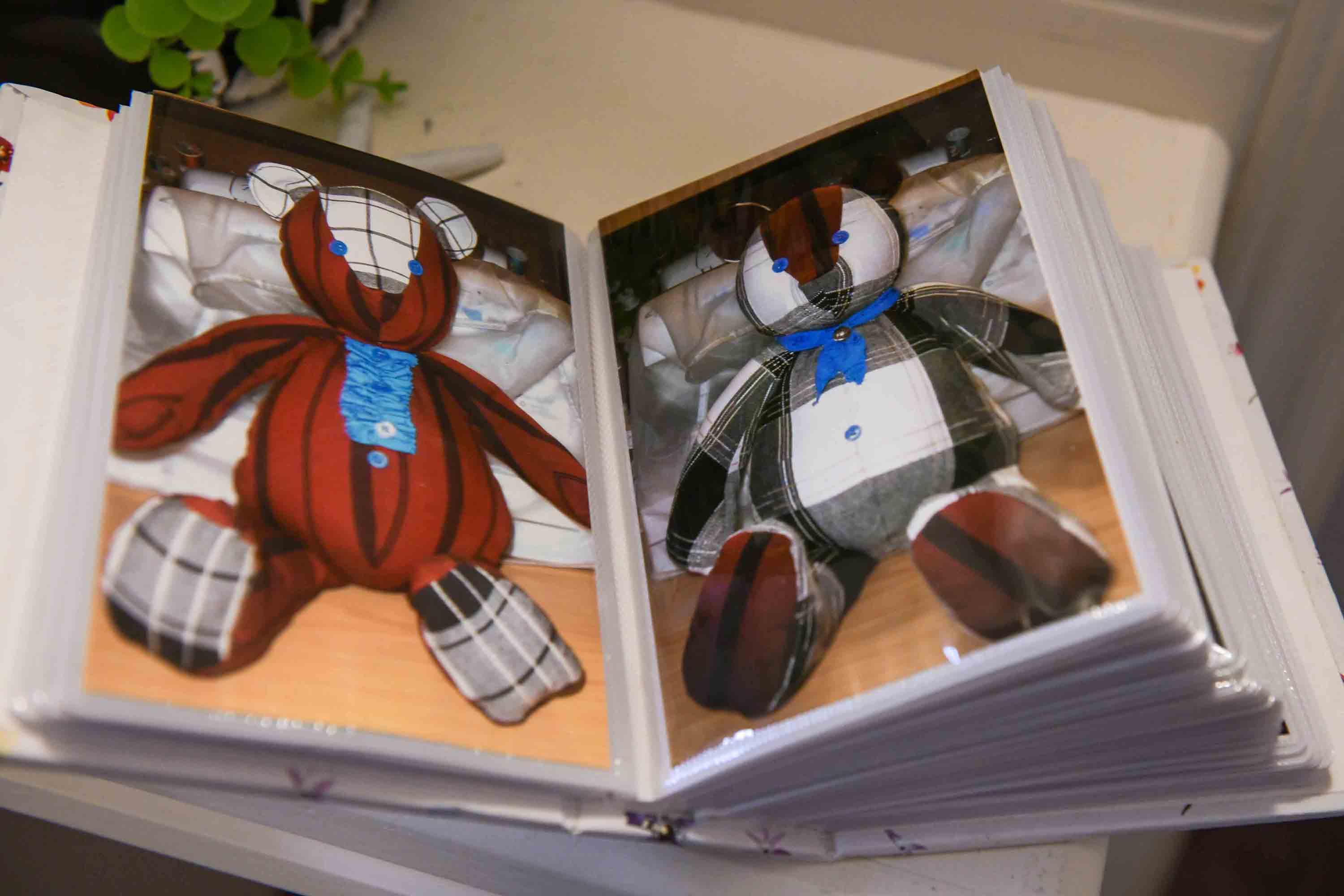 Memory bears sewn with love comfort Treasure Coast Hospice families