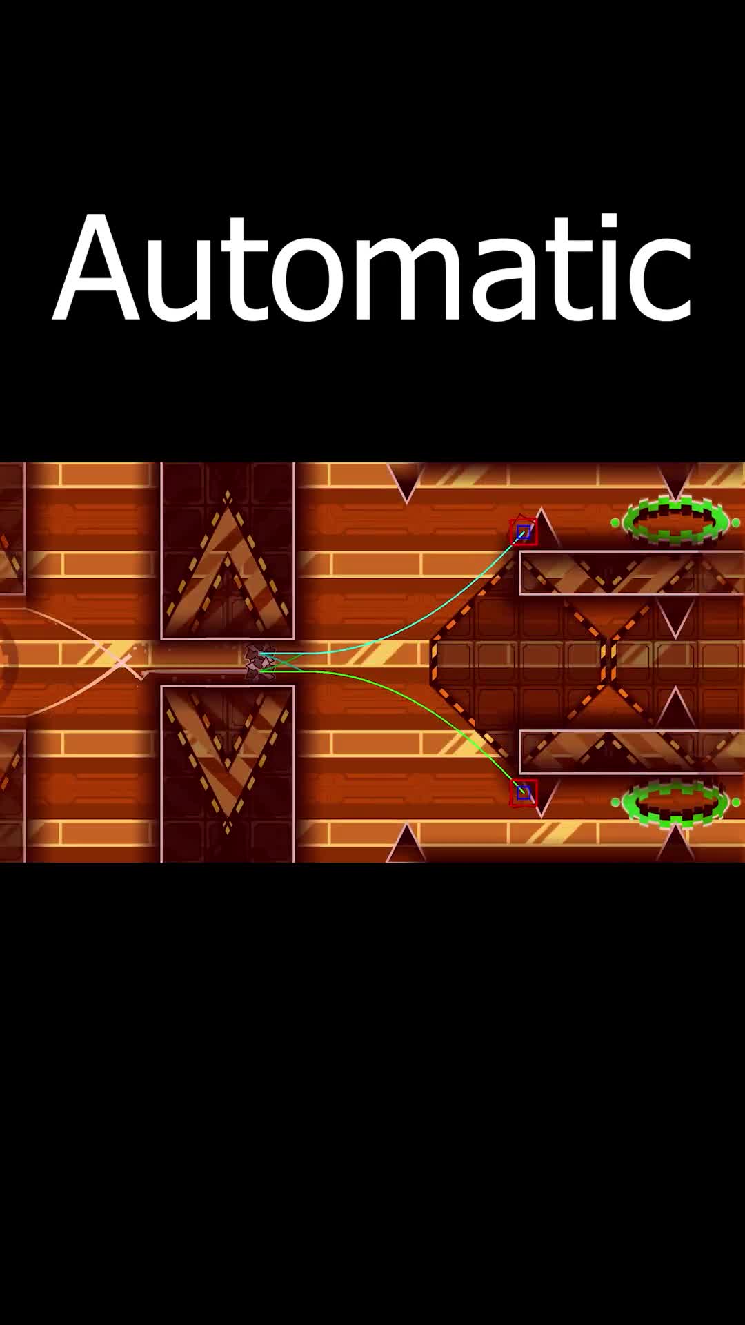 Demon completing automatically #geometrydash #shorts