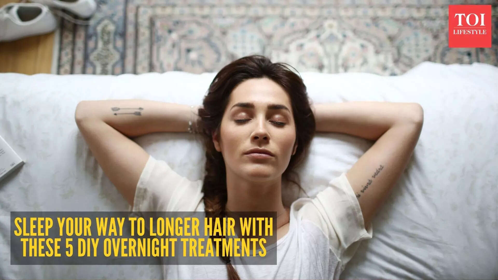 Overnight DIY hair growth treatments that work while you sleep