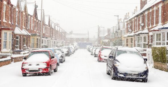 UK snow maps show 5-day blizzards blanketing Britain in days with -14C ...