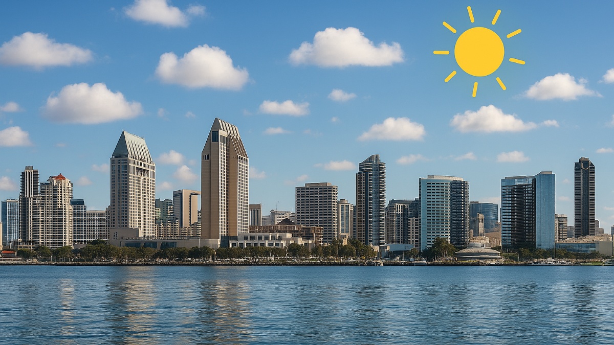 Pronóstico del clima en San Diego hoy 21 de diciembre de 2025