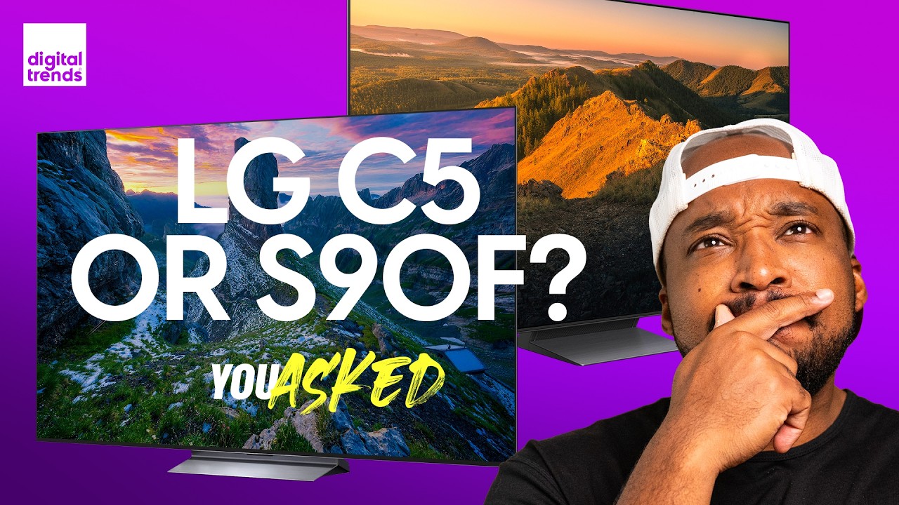 Comparing LG C5 and Samsung S90F while fixing motion blur