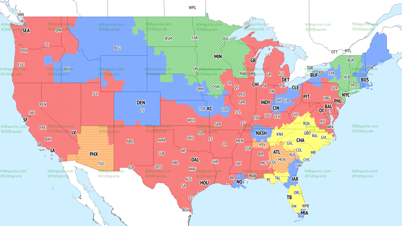 NFL Week 16 coverage maps: Which games are Fox, CBS broadcasting?