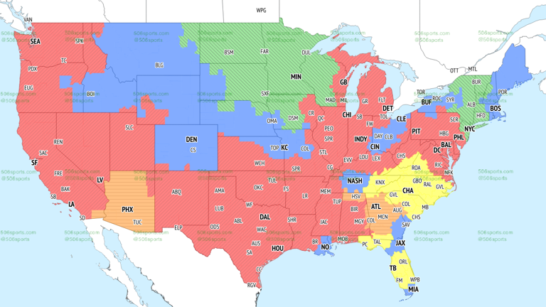 NFL Week 16 coverage maps: Which games are Fox, CBS broadcasting?