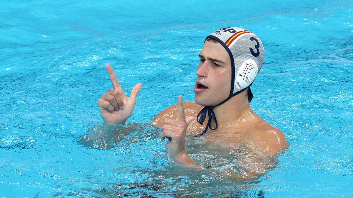 Álvaro Granados, mejor waterpolista del mundo de 2025