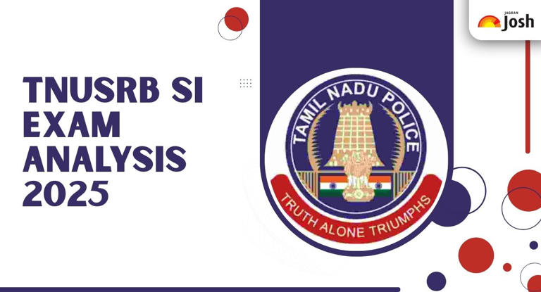 TNUSRB SI exam analysis 2025 out: Check difficulty level, good attempts ...