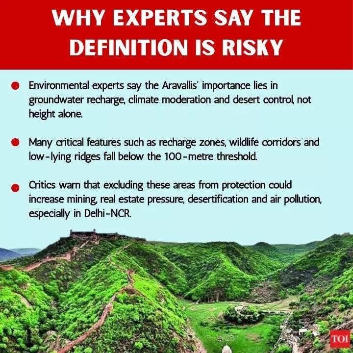 Mountain older than memory: How new 'definition' of Aravalli risks ...