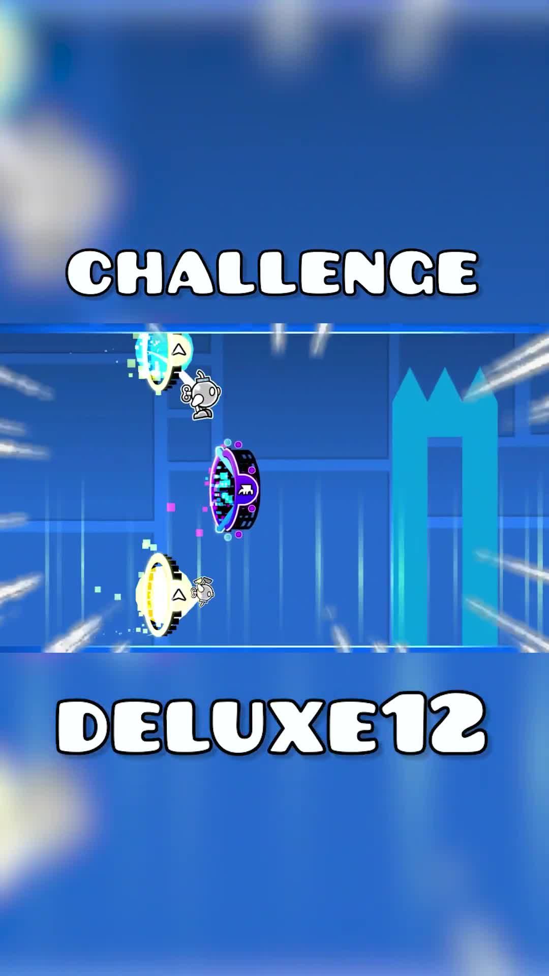 Geometry Dash challenge #shorts #gd #viral