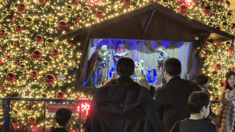 Christmas returns to Nazareth, marking a gradual revival of the city's ...