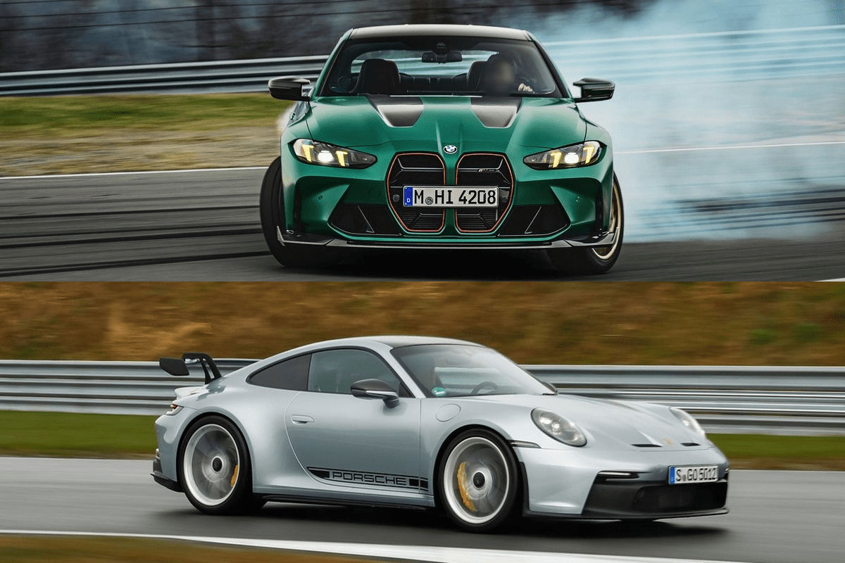 BMW M4 CS vs. Porsche 911 GT3: The 0.01-second drag race that shocked ...