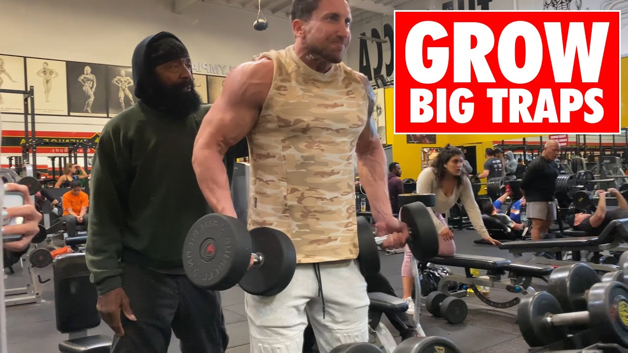 Ultimate trap workout for mass with the godfather of bodybuilding