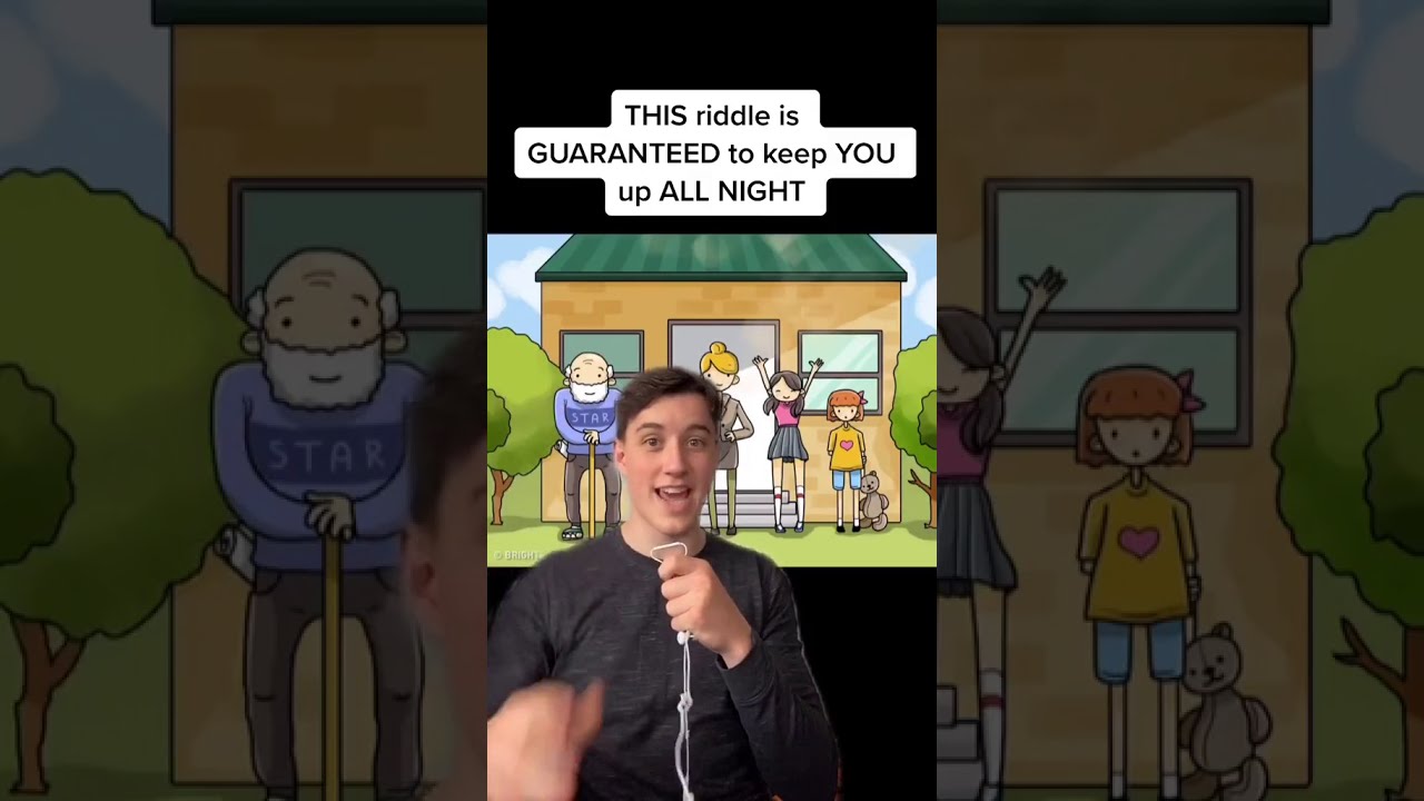 A classic riddle once known for keeping people wide awake