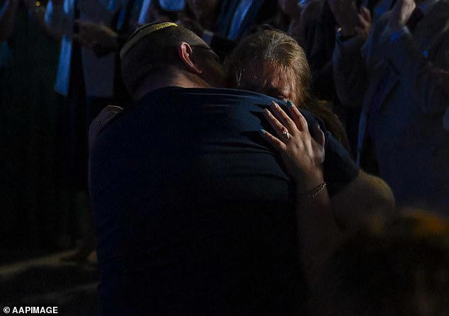 Matilda's parents dance to tune of Waltzing Matilda in heart-wrenching ...