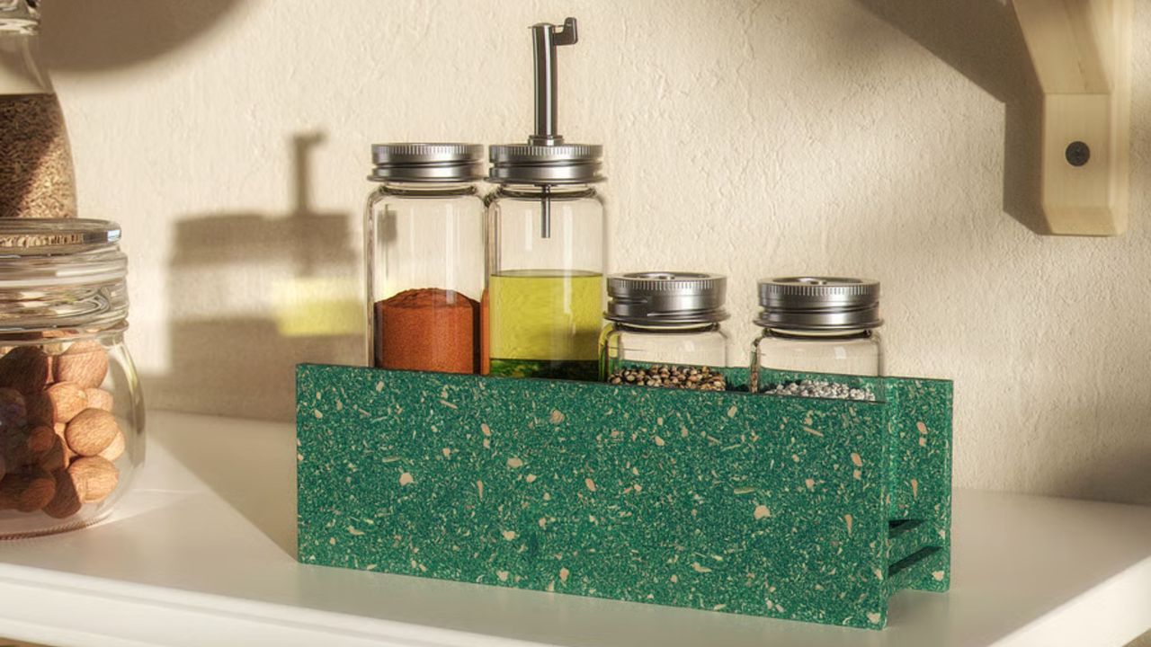 IKEA has just created a sleek-as spice rack from its waste material