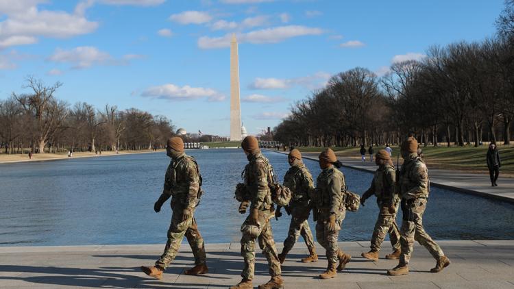 National Guard soldiers from 10 states remain in DC one month after ...