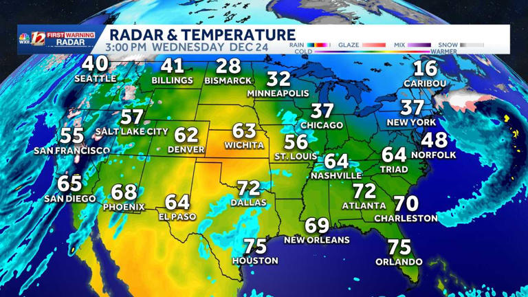 Post-holiday travel is in full swing | How will weather impact your travel?