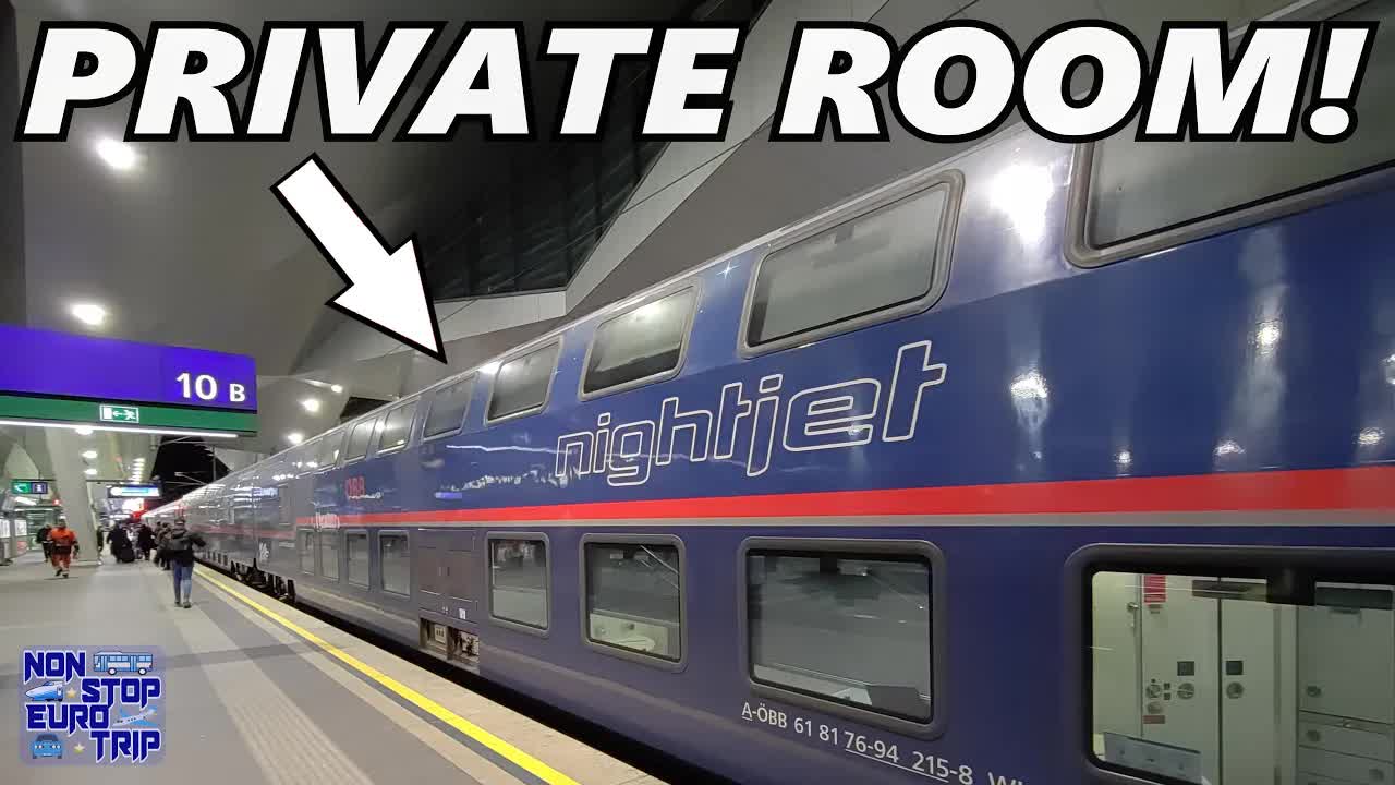 Austria's fantastic double decker sleeper train / Vienna to Zürich with ...