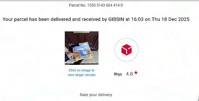 We sent Christmas packages using Royal Mail, Evri, DPD and Parcelforce ...