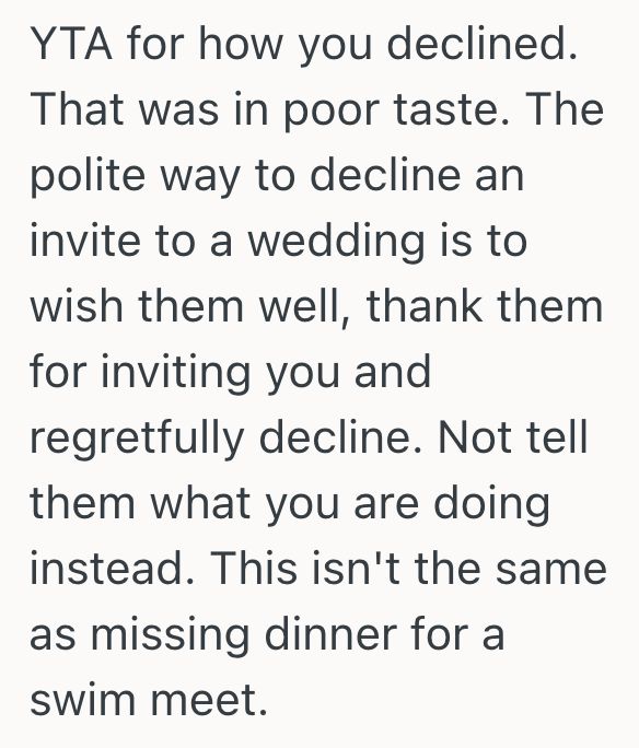 Woman is not close to her cousin at all, so when the cousin sends her a ...