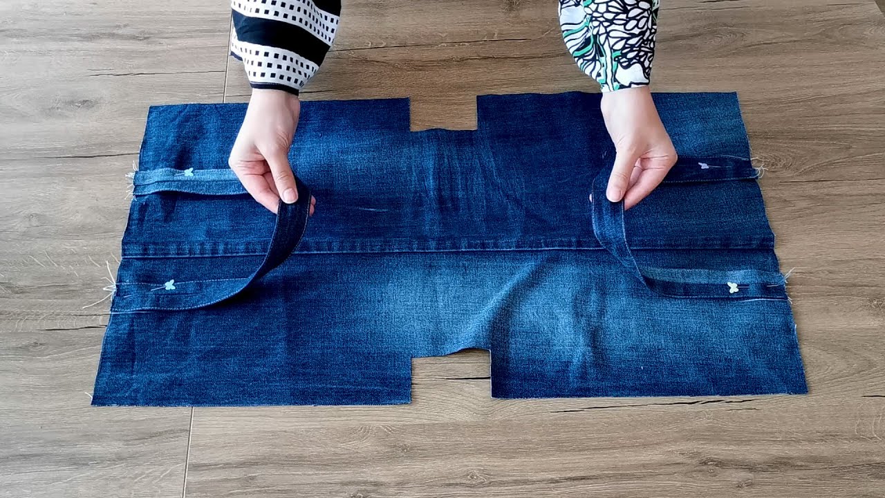 From old pants to a stylish, professional bag — easy upcycling tutorial
