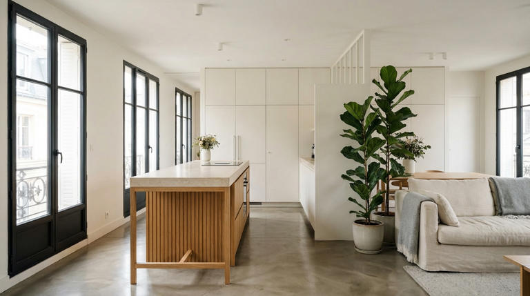 Arrêtez de laisser ce gros bloc blanc gâcher votre salon-cuisine : 10 ...