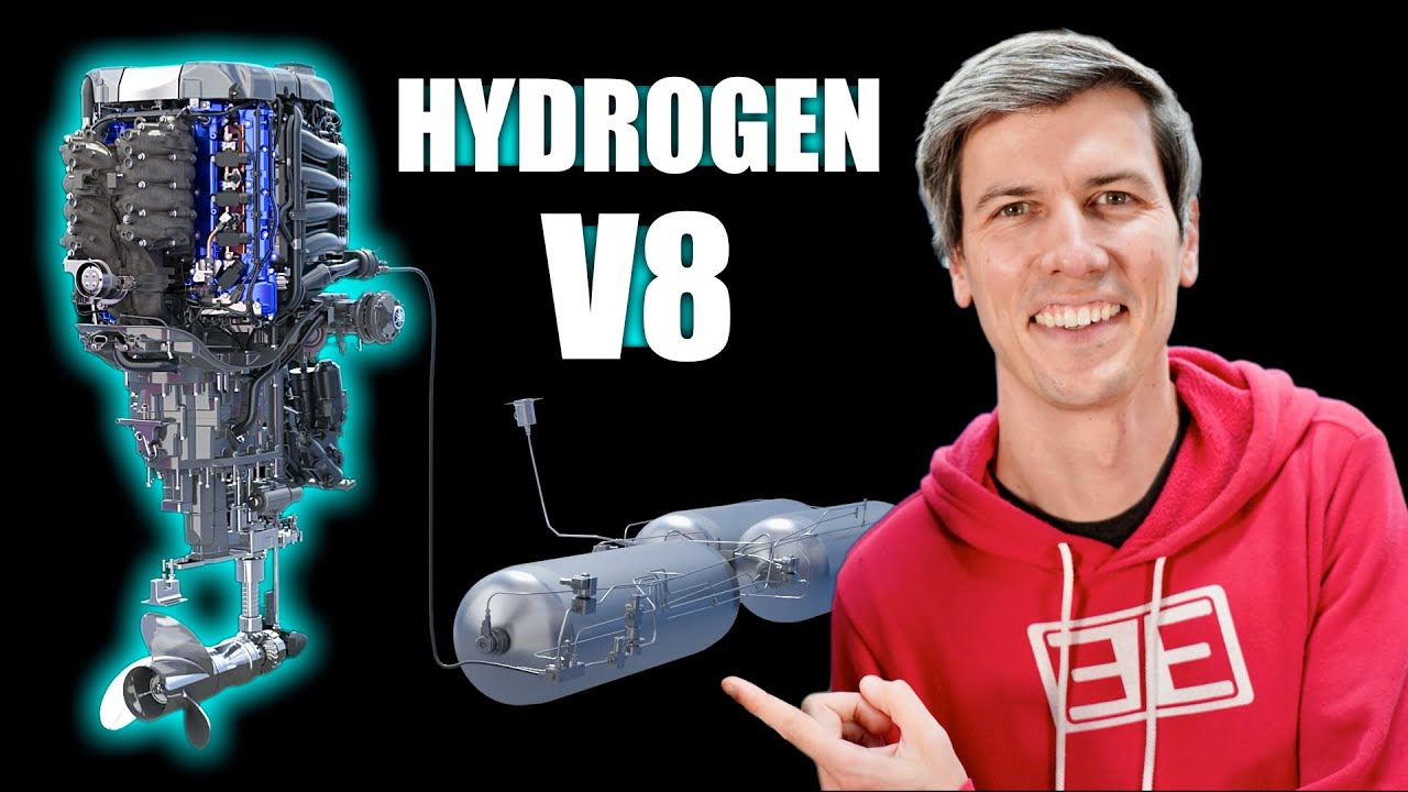 The world’s first hydrogen combustion outboard engine!