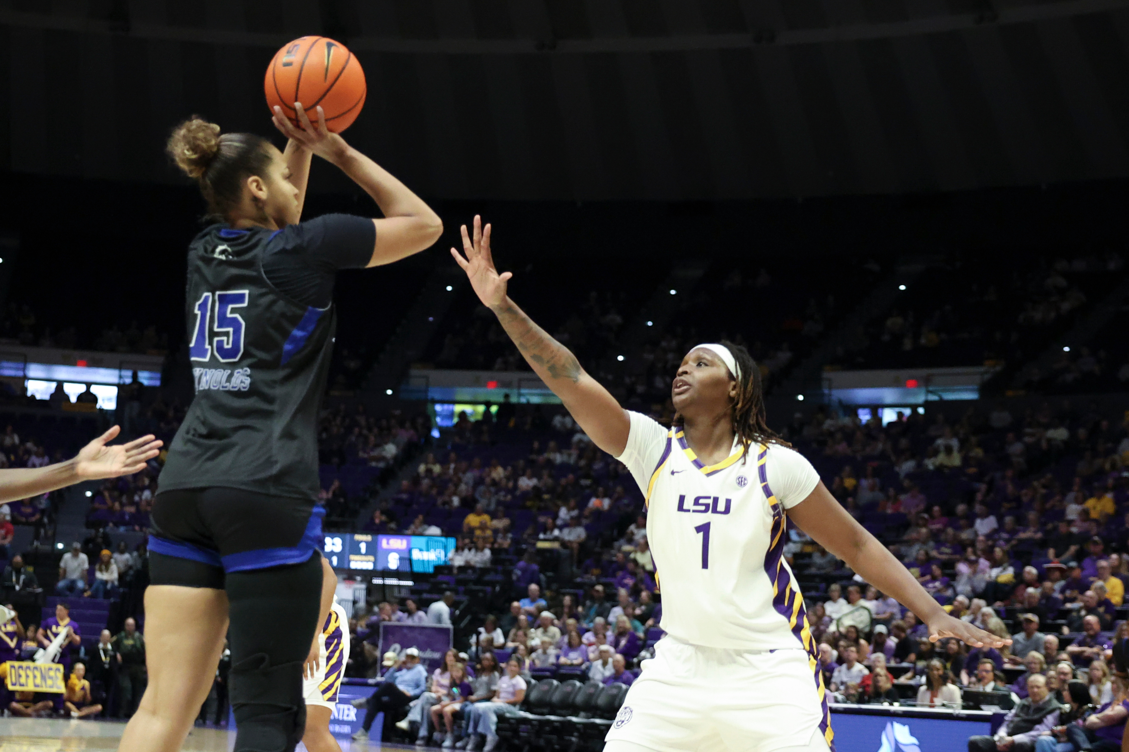 No. 5 LSU women rout UT-Arlington 110-45 to improve to 13-0