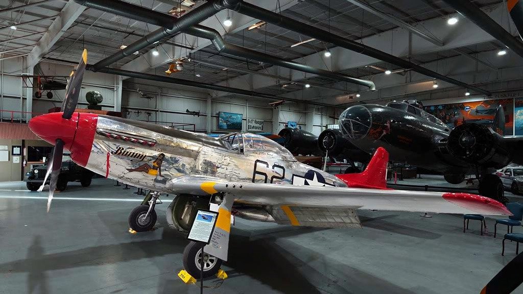 Flying test of the P-51D Mustang