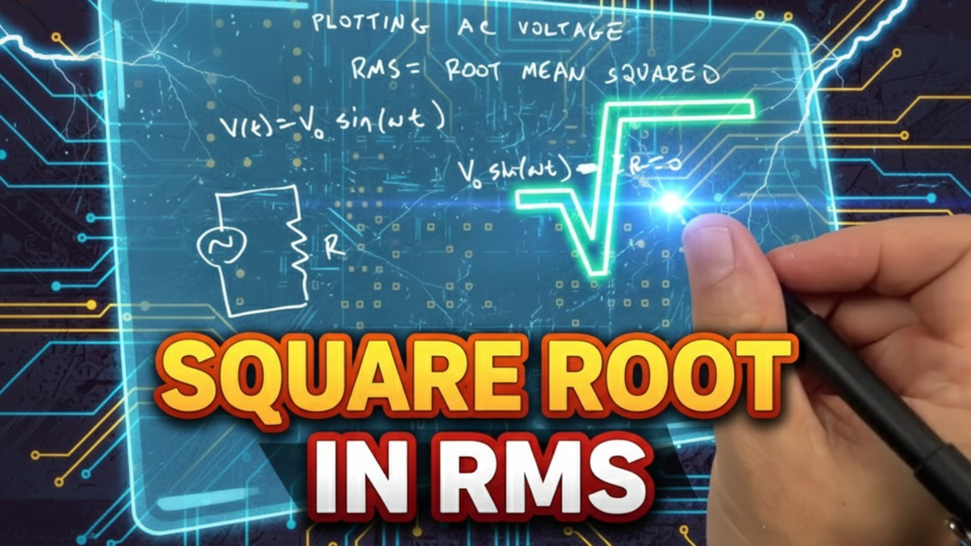 Explaining the square root of 2 in RMS voltage