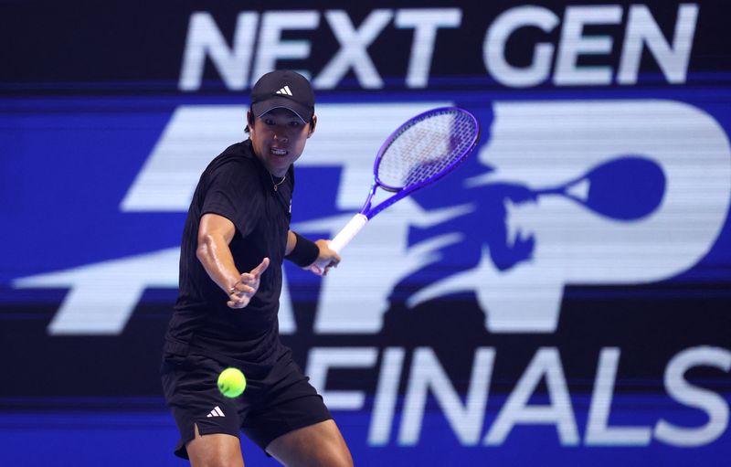 Tennis-American Tien defeats Belgian Blockx to win Next Gen ATP Finals ...