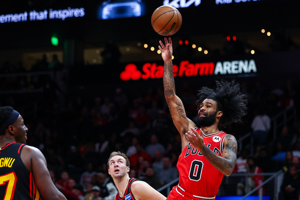 Bulls beat the Hawks 152-150 in the highest-scoring game in the NBA ...