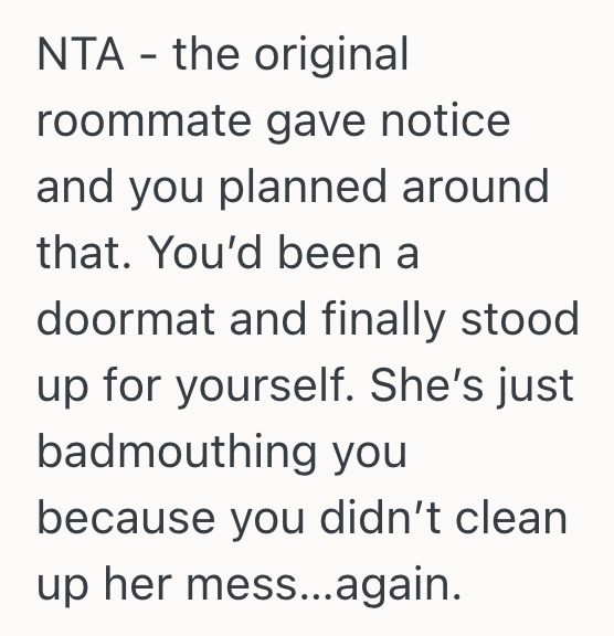 Woman’s old roommate wanted to delay moving out, but a new roomie was ...