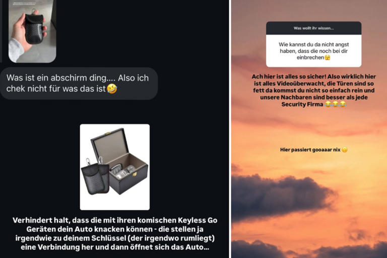 Überfall auf Auto von Jannik Kontalis? Nachbarn besser als Security Firma