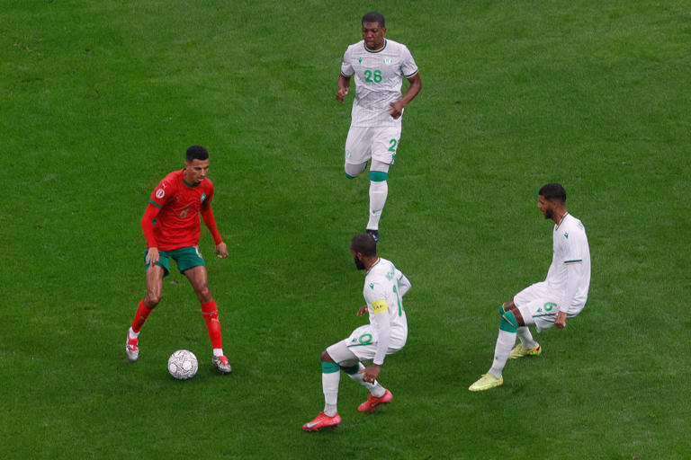 El Kaabi overhead kick gives Morocco win in opening game of 2025 AFCON