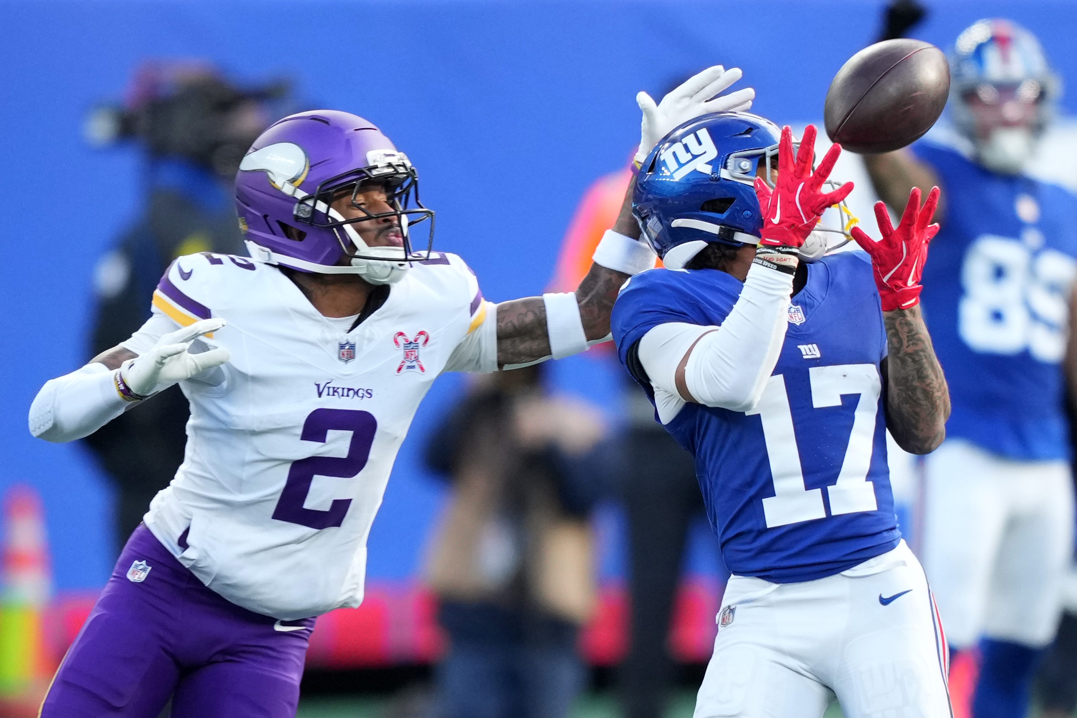 New York Giants' Wan'Dale Robinson eyes 1,000-yard mark over final two ...