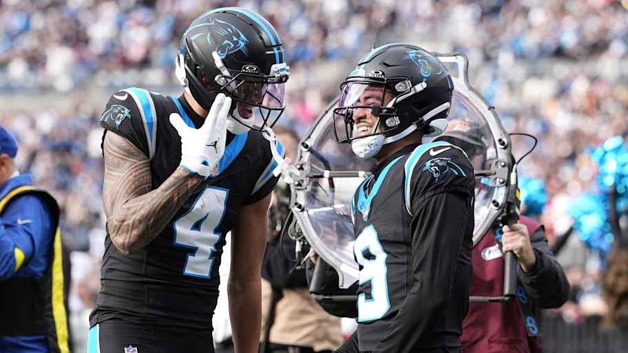 Panthers rookies Tetairoa McMillan & Nic Scourton react to big win vs. Bucs