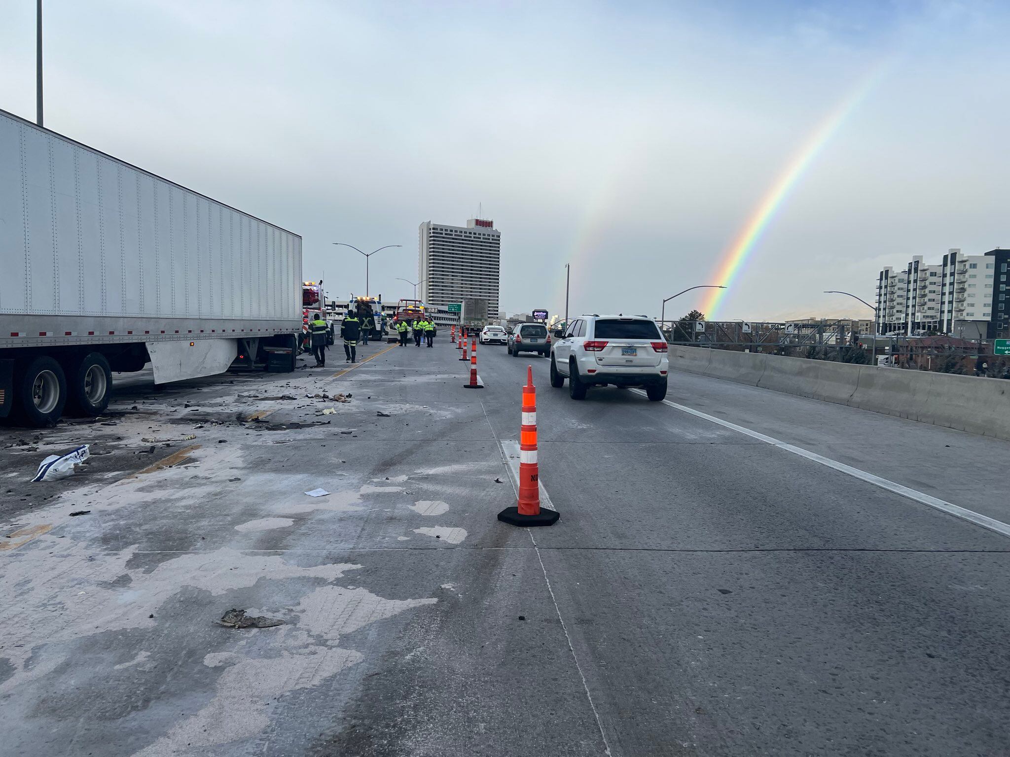 Driver dies after wrong-way crash on I-80 in Sparks