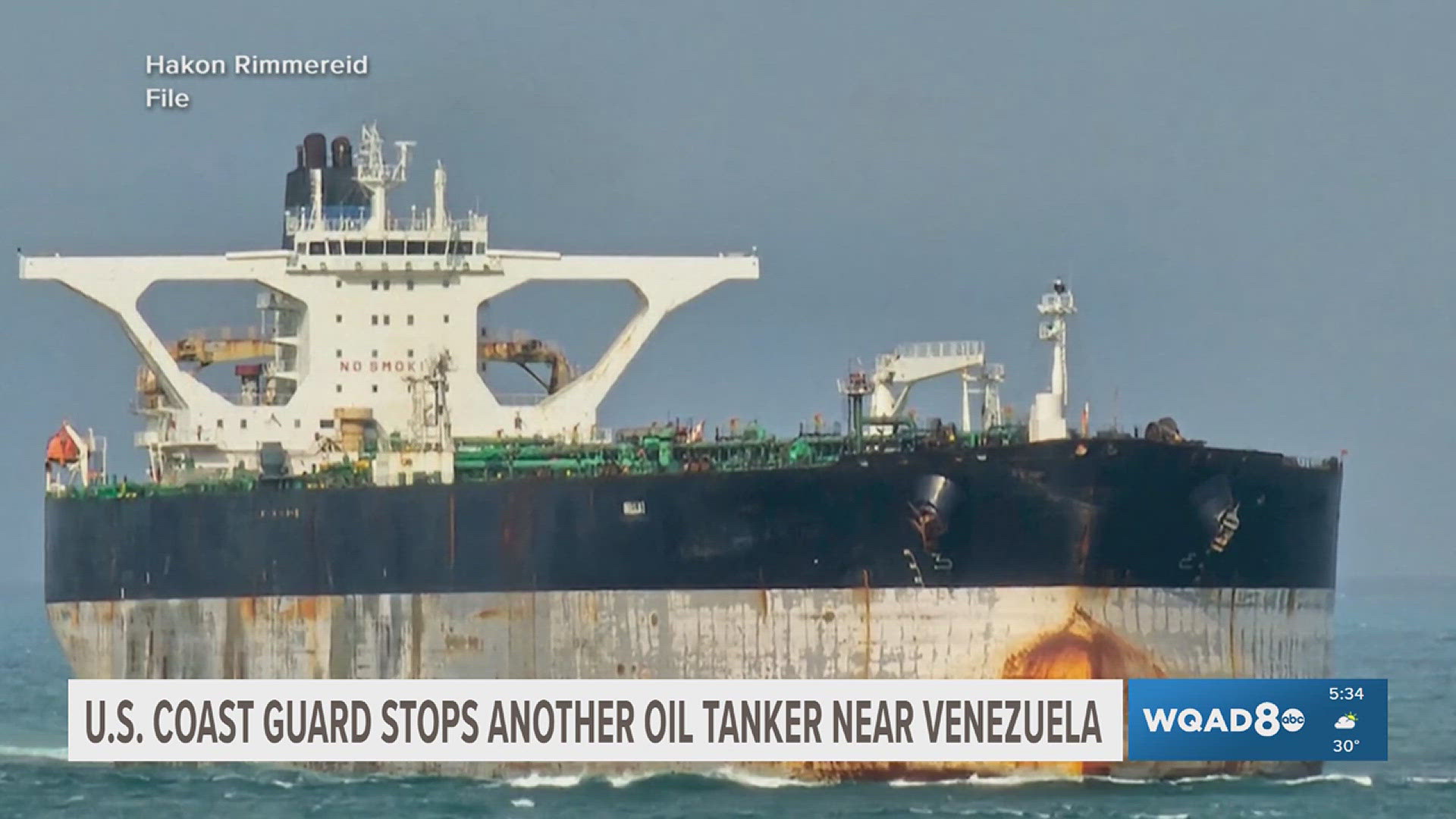 US Coast Guard stops another oil tanker near Venezuela