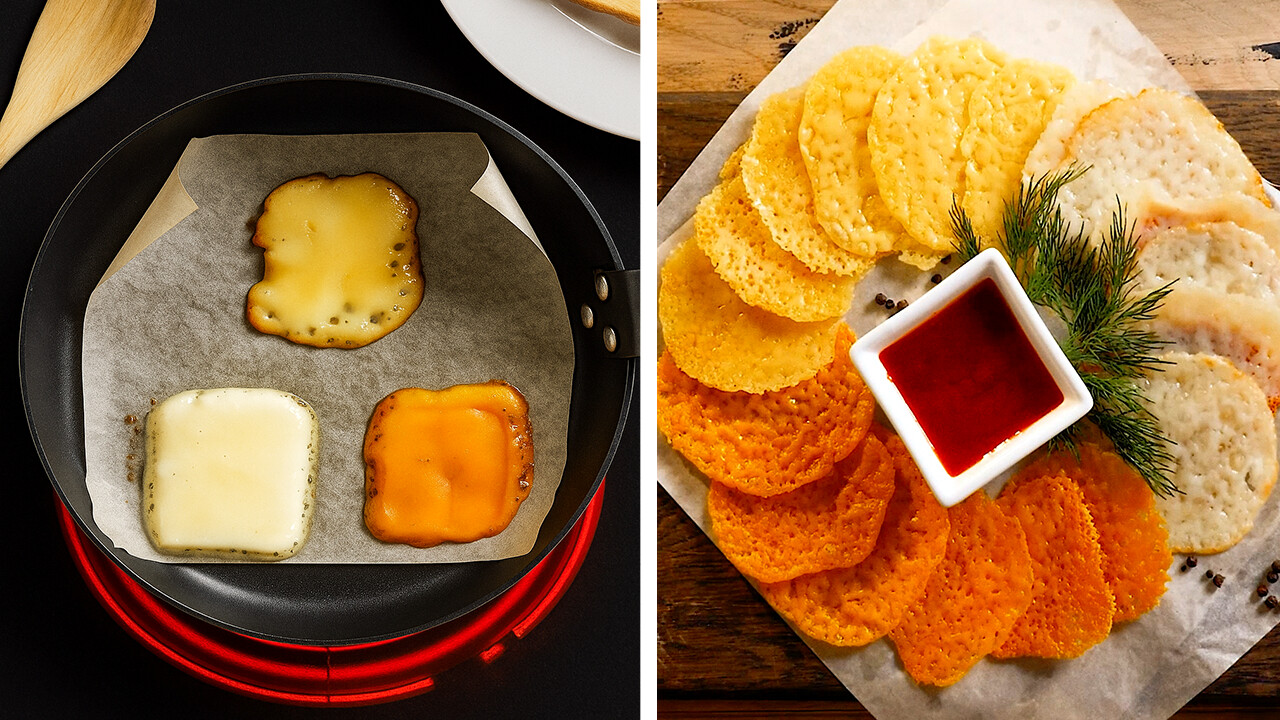 Crunchy homemade snacks