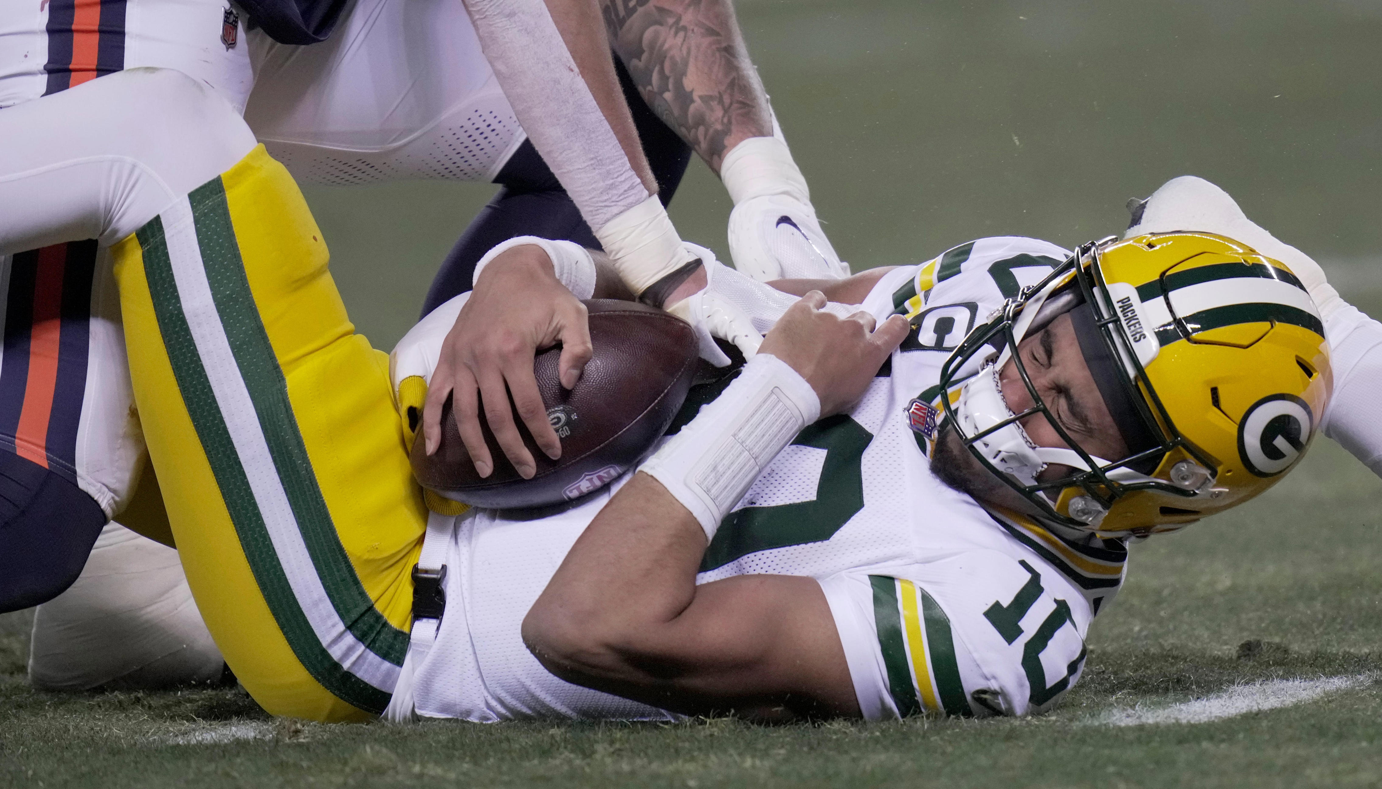 Packers QBs Jordan Love, Malik Willis dealing with injuries following ...