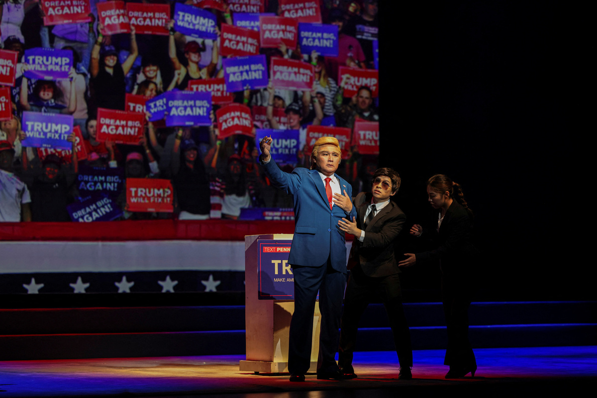 Bizarre Trump opera returns to Hong Kong – complete with Zelensky and ...