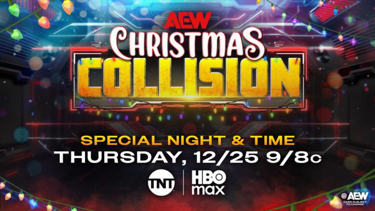 AEW Collision spoilers for 12/25 from New York, NY