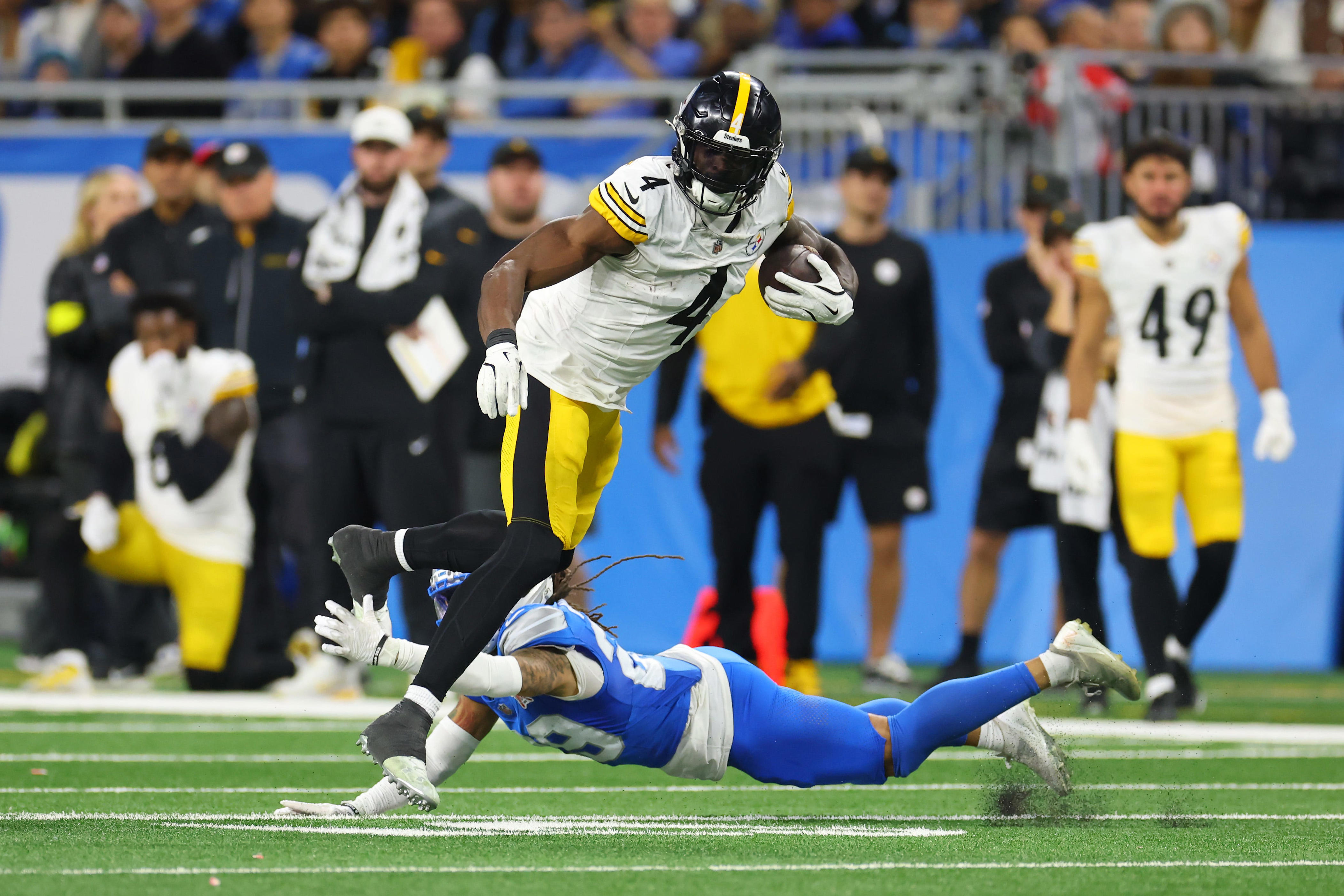 Steelers move to 9-6 with win over Lions