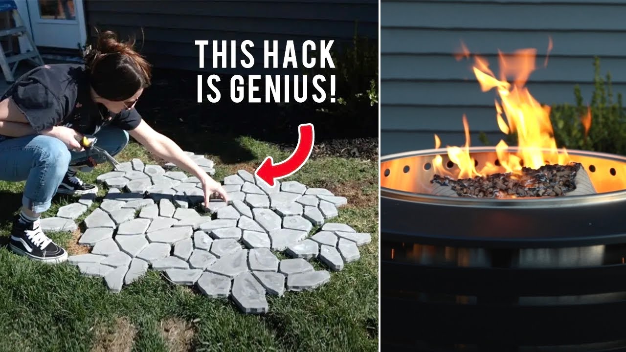 Create a stunning fire pit!