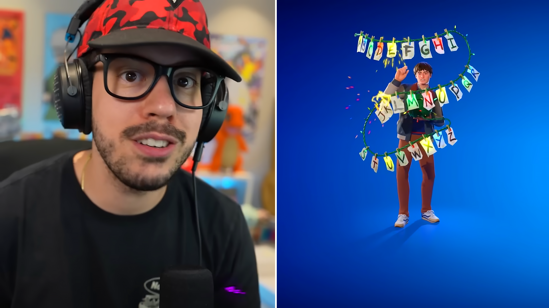 Fortnite's random Stranger Things challenge!