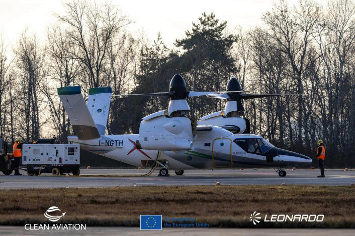 Leonardo's next generation civil tiltrotor demonstrator makes first ...