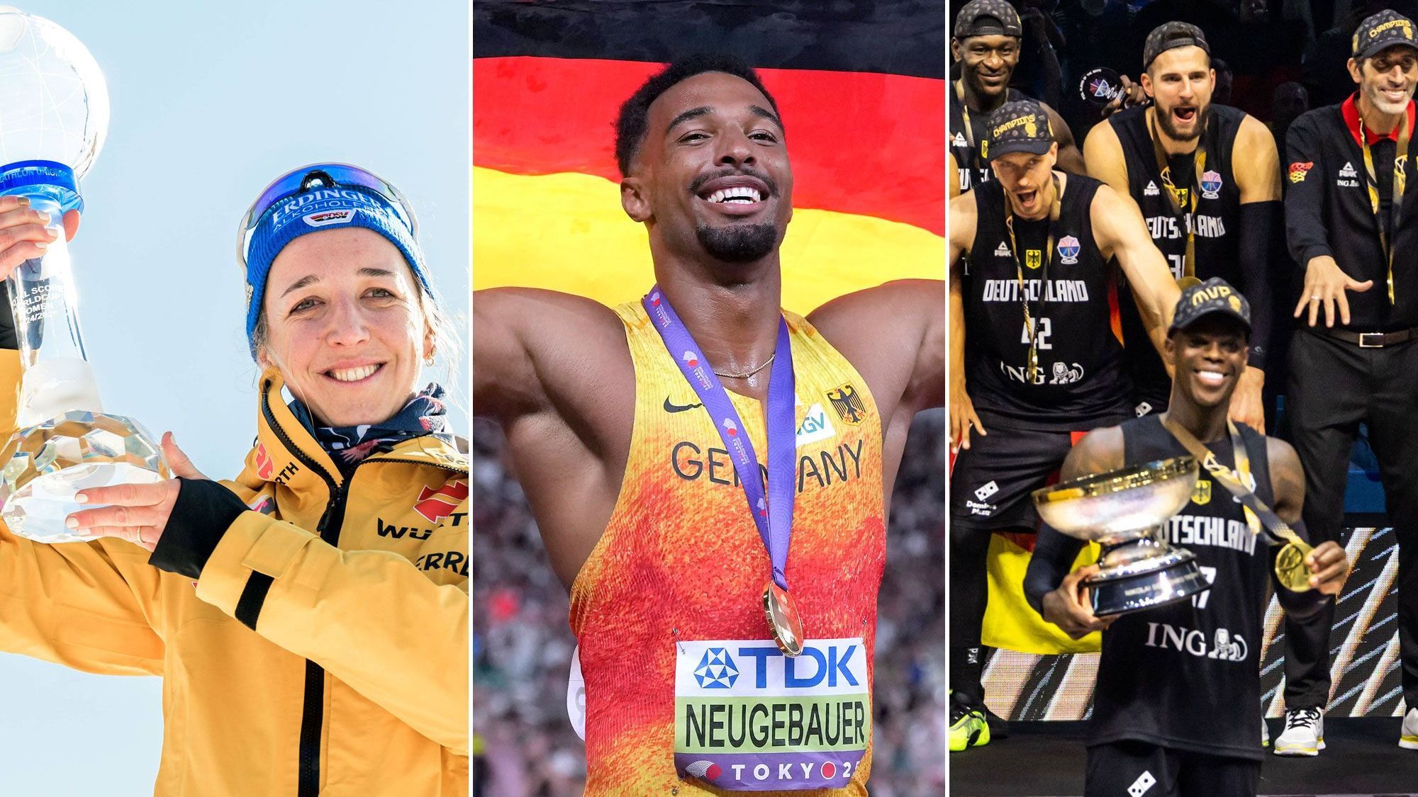 Zehnkampf-Weltmeister Neugebauer, Biathletin Preuß und DBB-Team sind ...