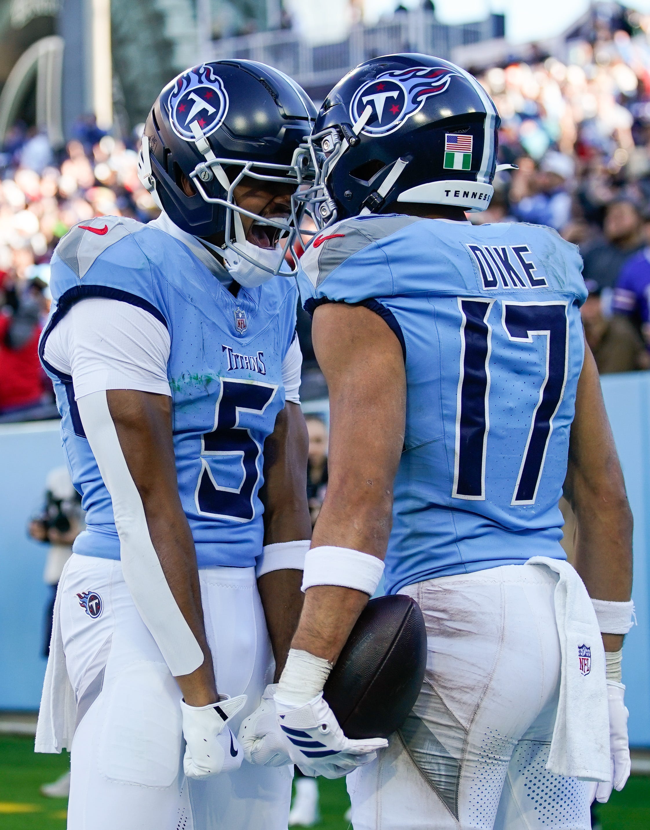 Tennessee Titans' rookie WR Chimere Dike breaks 40-year-old record