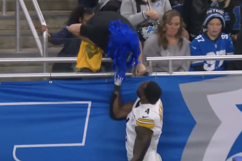 What happened on Steelers sideline before DK Metcalf punched fan in ...